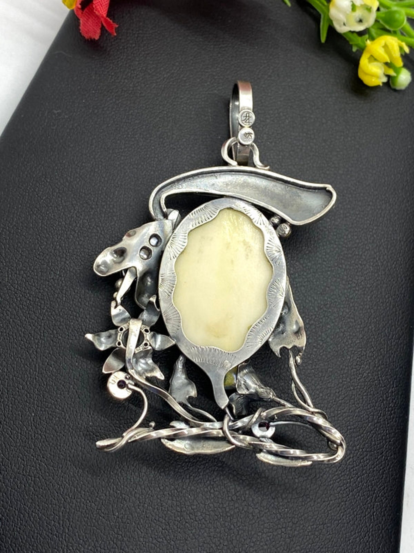Unique Handcrafted One-of-a Kind Cameo Pendant, Unite Metal Work ...