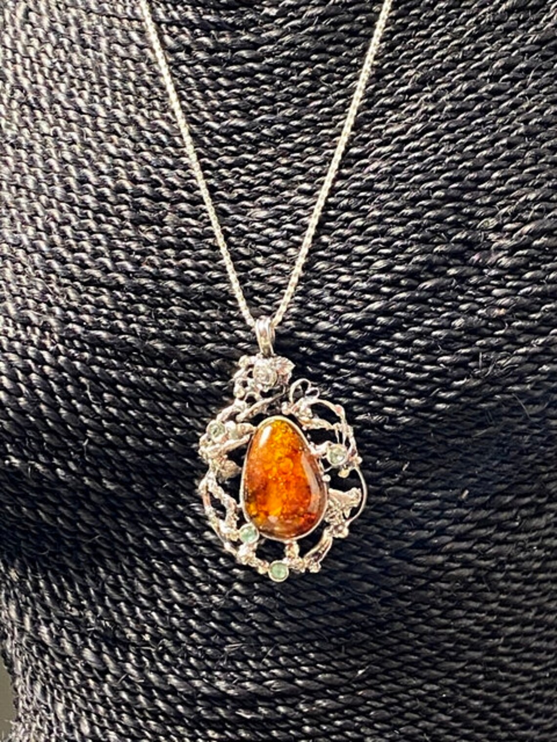 Amber Pendant Baltic Amber Pendant Artisan Amber Pendant | Etsy