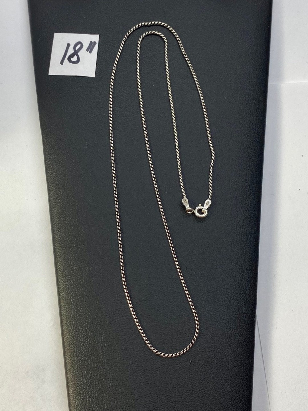 18 Inches Silver Chain - Etsy