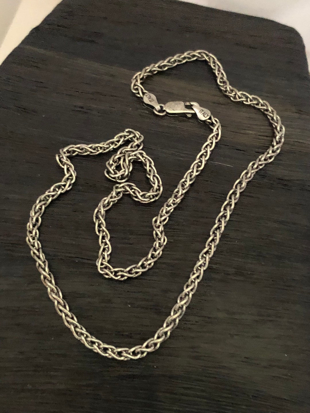 18 Inches Silver Chain - Unisex Silver Chain - Etsy