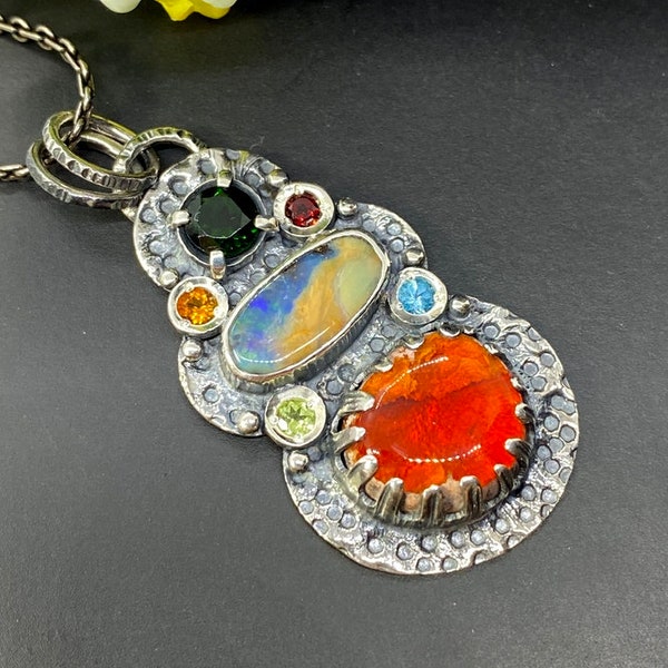 Mexican Fire Opal - Etsy