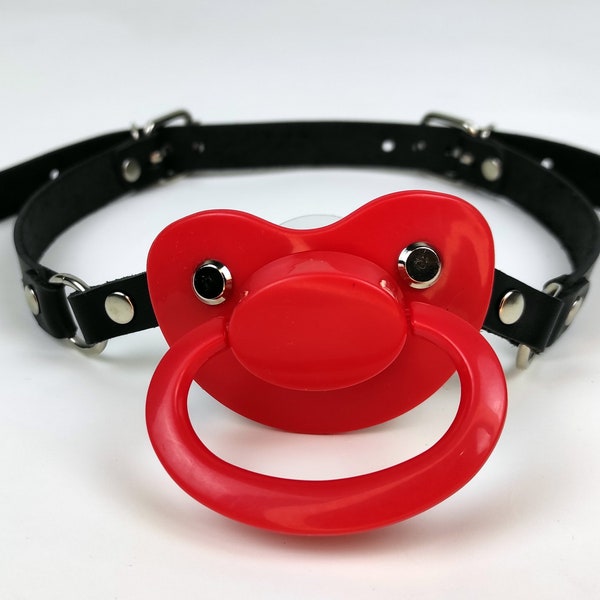 Bondage Pacifier Gag - Etsy