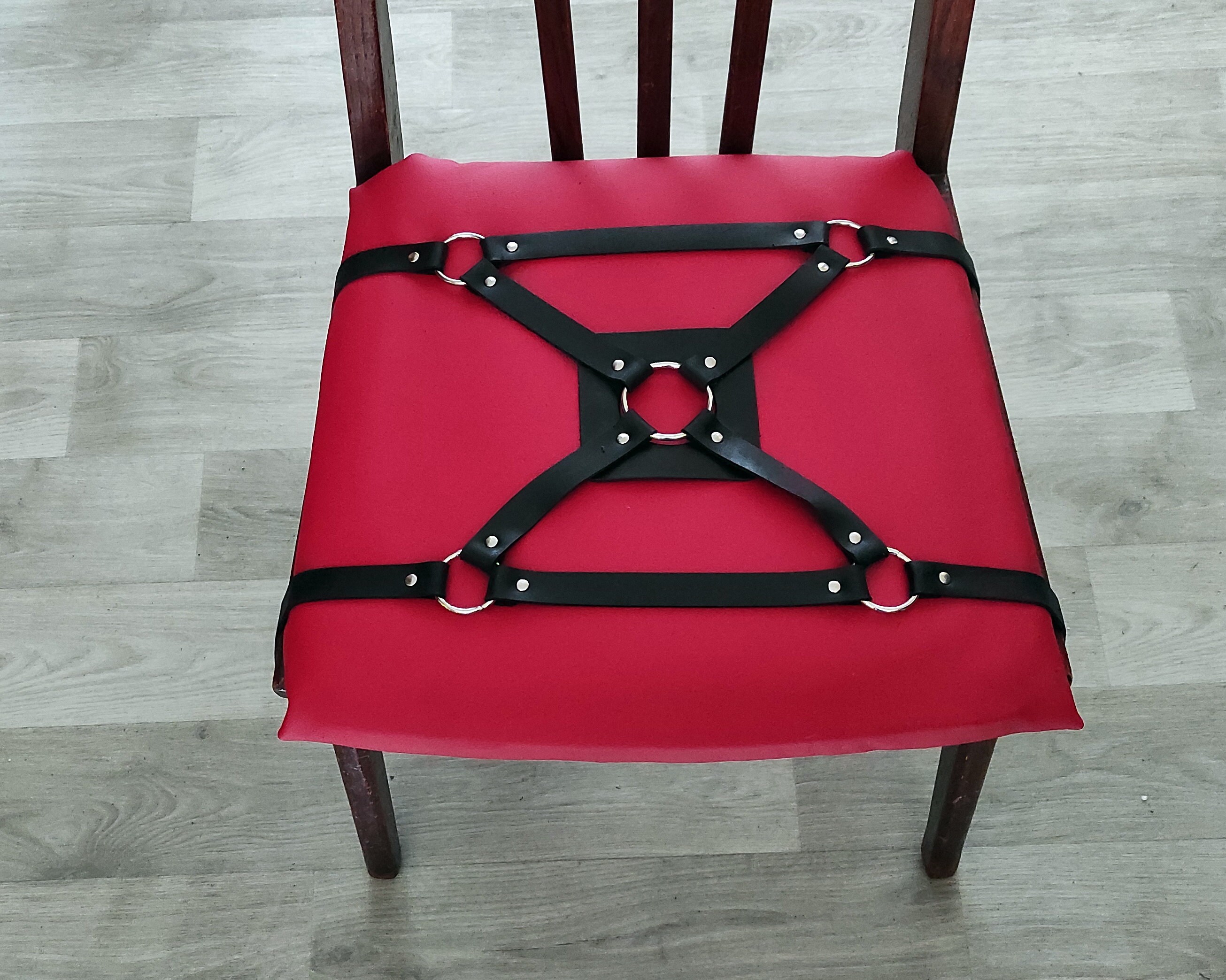 Dildo Chair Leather Strap Sex Chair Bdsm Furniture Etsy