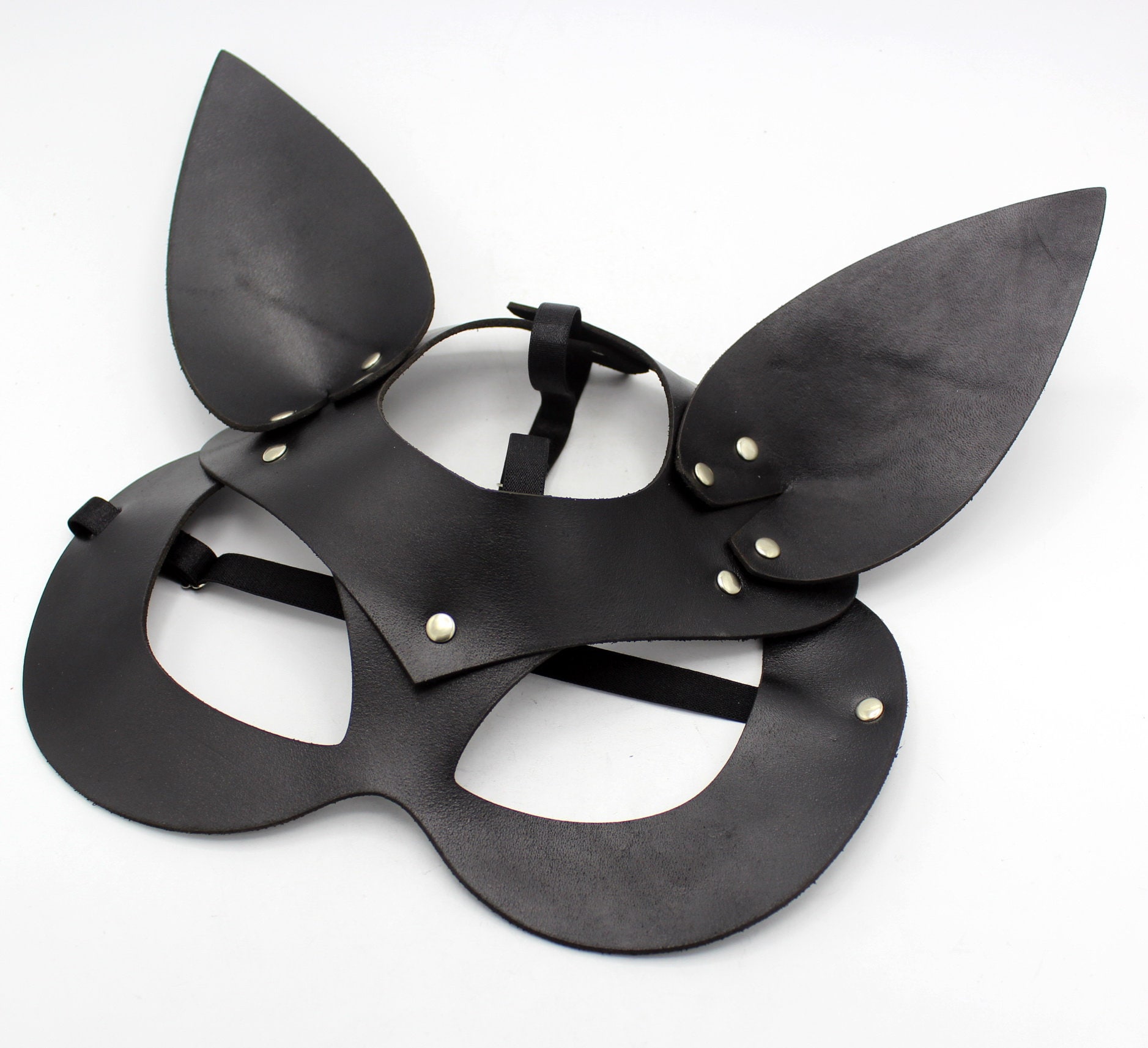 Leather Mask-leather Mask Woman Leather Mask Fetish Adult | Etsy