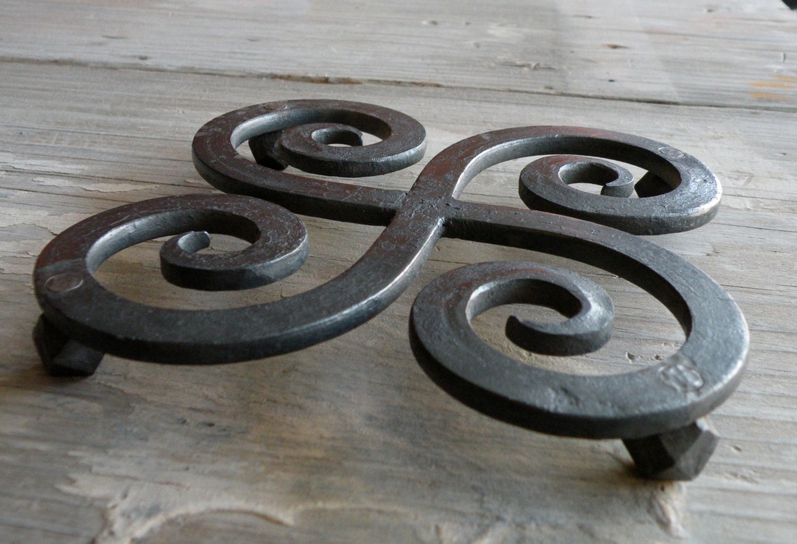 Trivet Forged From Iron | Etsy Canada