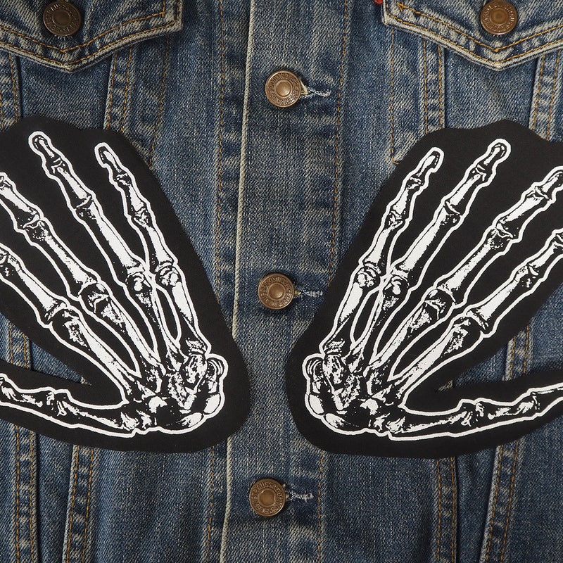 Skeleton Patch - Etsy