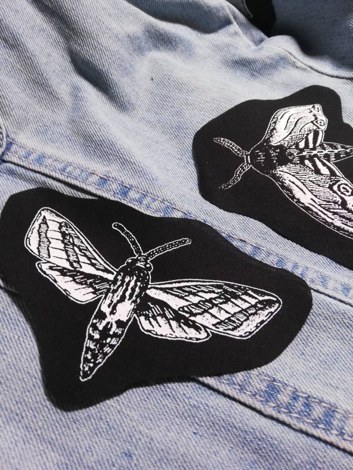 Moth Patches Insect Patch Bug Patch Animal Patch - Etsy UK