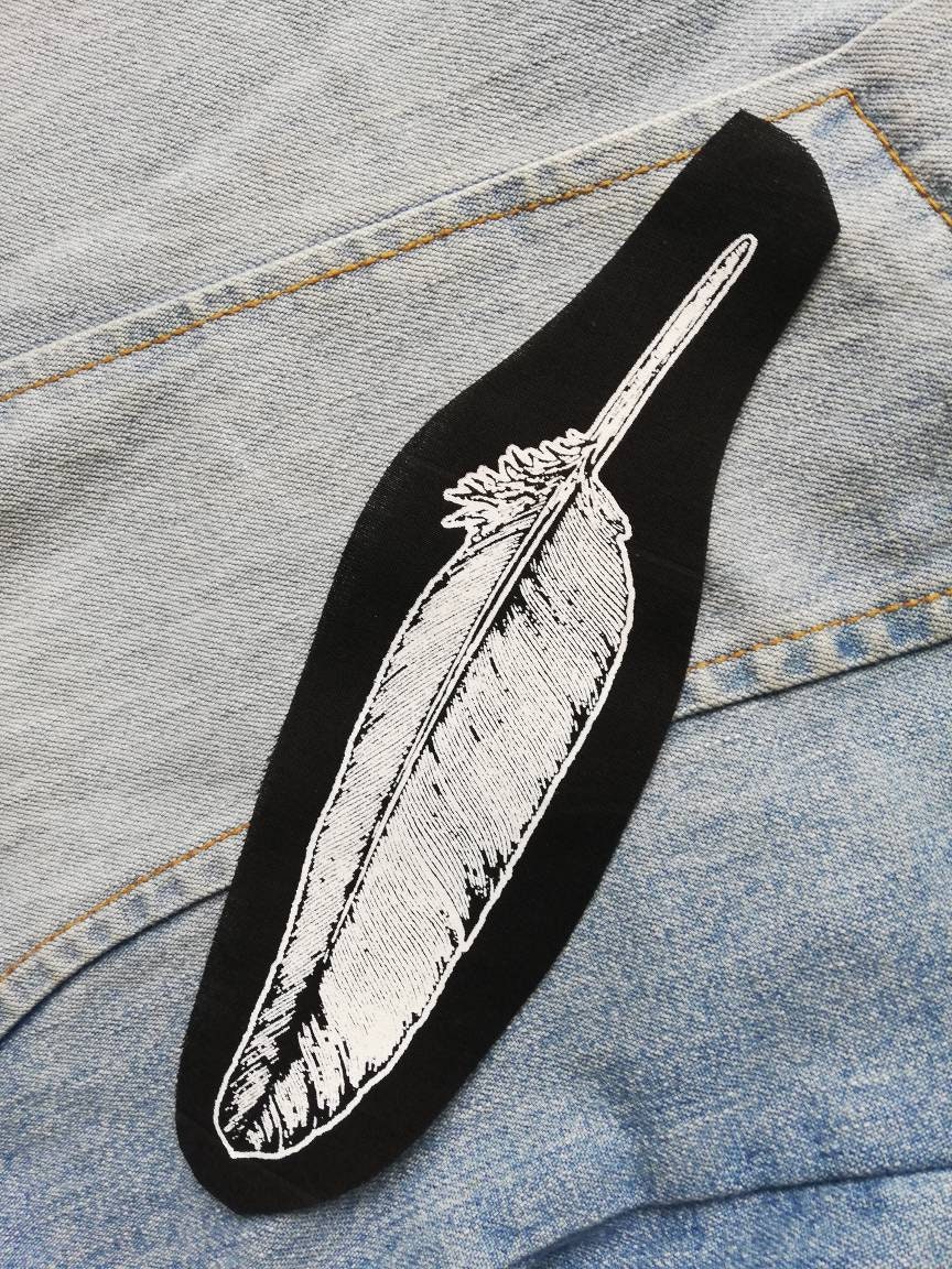 Feather Patch Bird Patch Angel Patch Cute Patch Gothic - Etsy