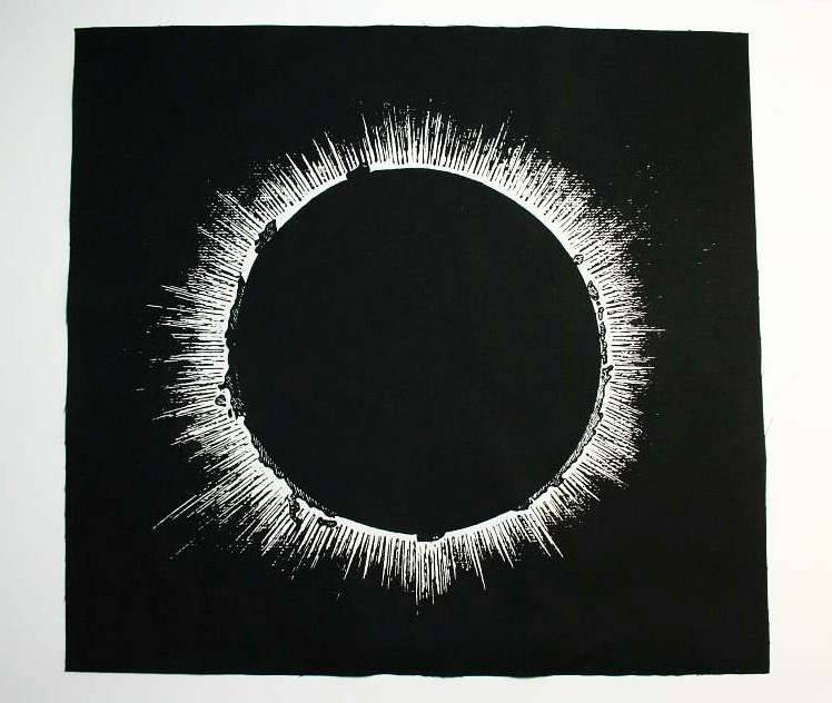 Solar Eclipse Back Patch Large Patch Sun Backpatch Cool - Etsy Canada