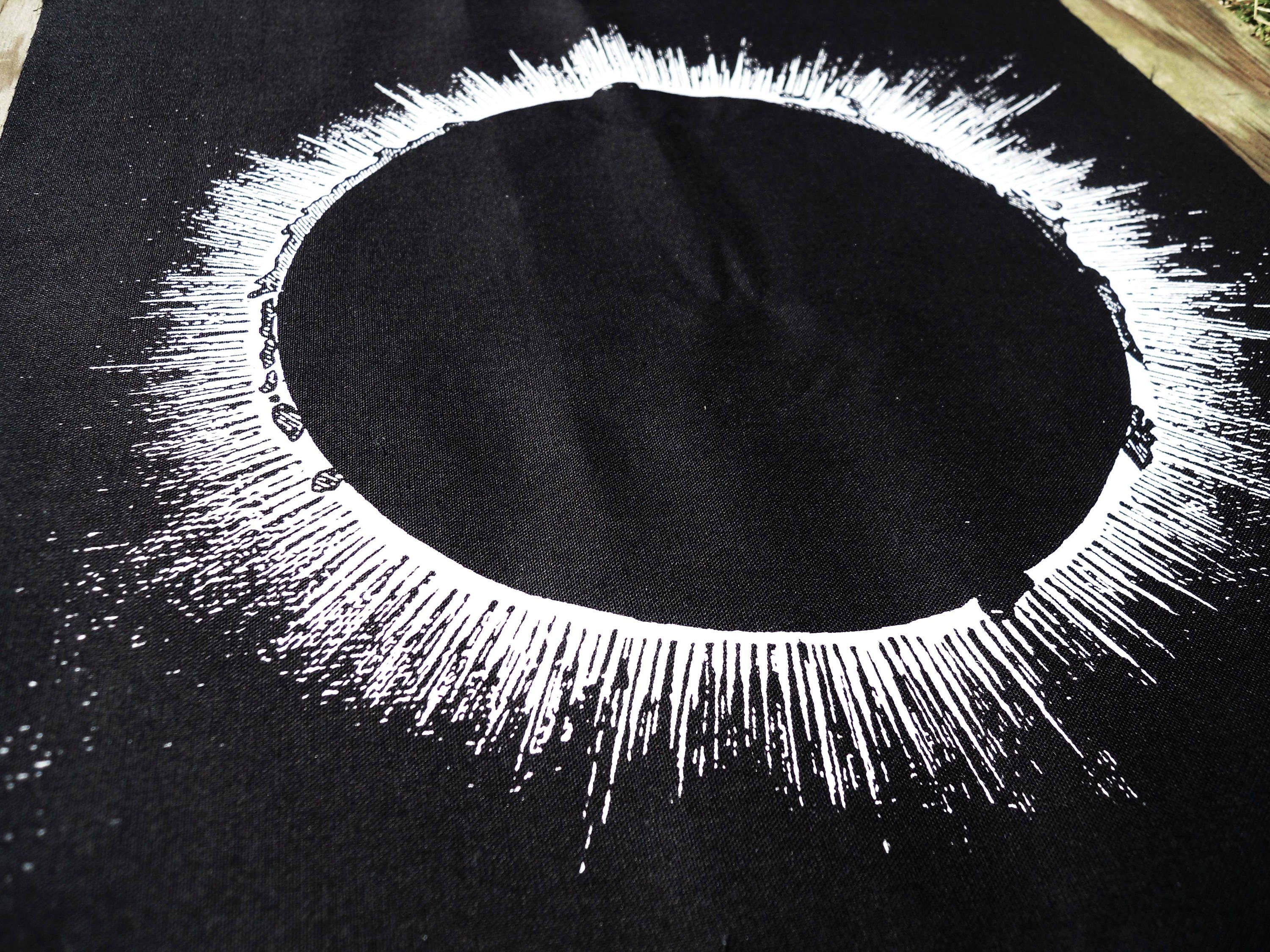 Solar Eclipse Back Patch Large Patch Sun Backpatch Cool - Etsy Canada