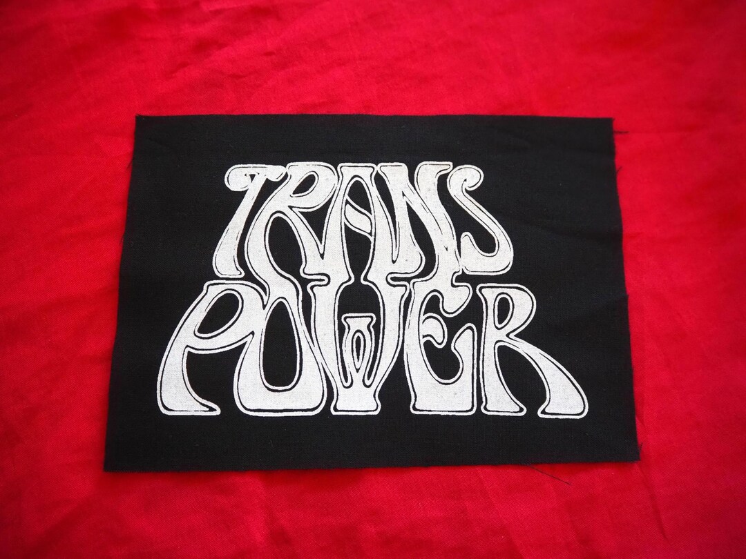 Trans Power Patch - Transgender Pride, Non Binary, Enby, NB ...