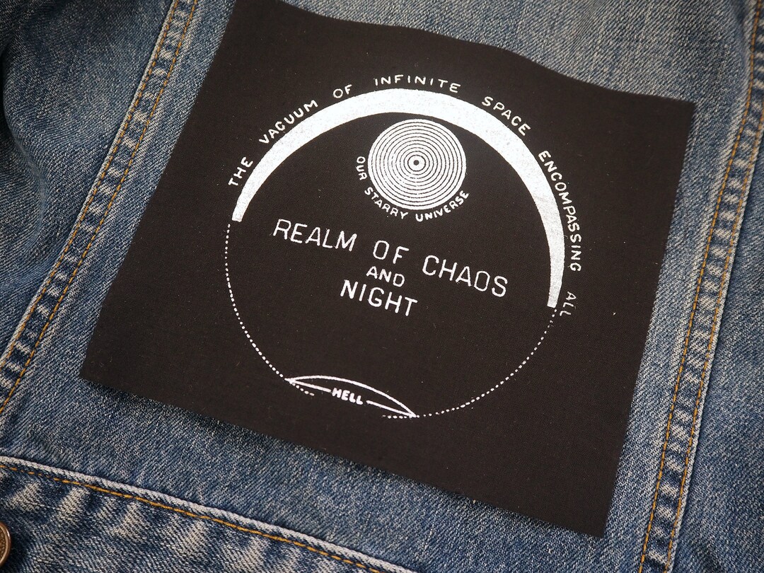 SALE Vision of the Cosmos Occult Symbols Patch, Universe, Alchemy ...
