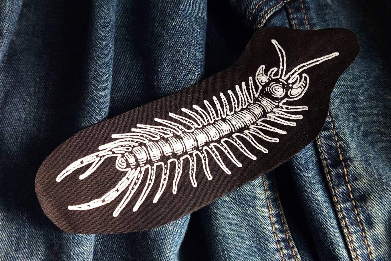 Centipede Patch Insect Patch Nature Patch Crust Horror | Etsy