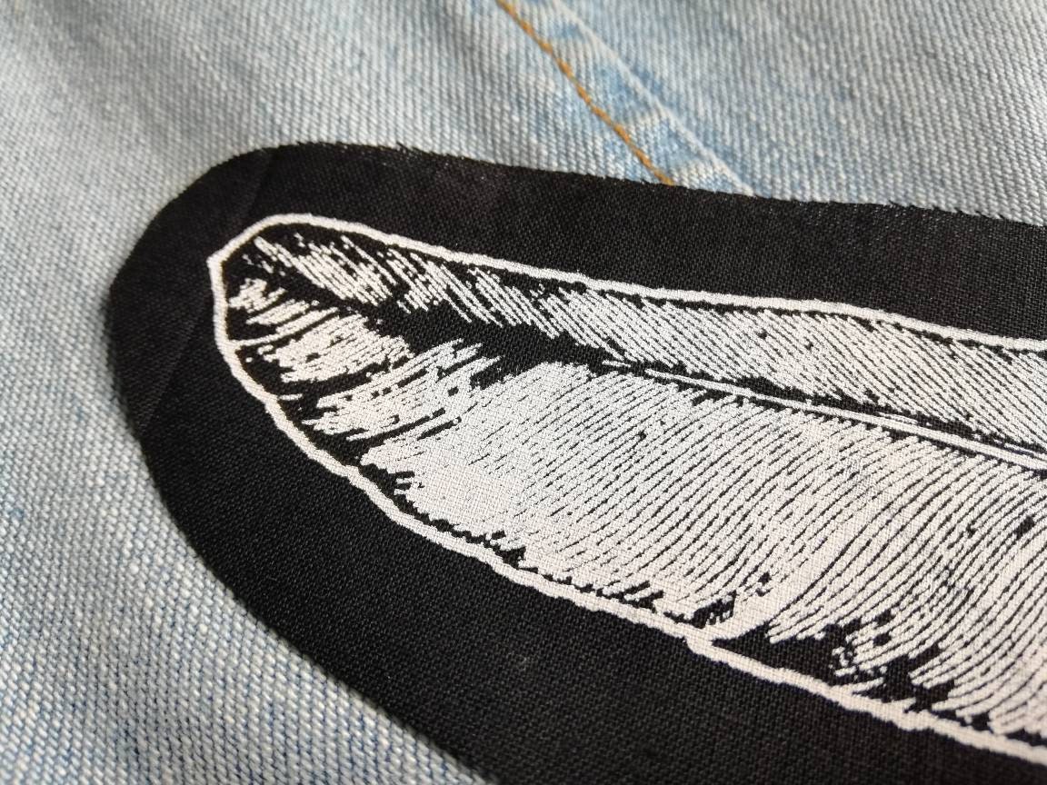 Feather Patch Bird Patch Angel Patch Cute Patch Gothic - Etsy