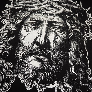 Jesus Back Patch Passion Christ, Metal Backpatch, Punk Patches ...