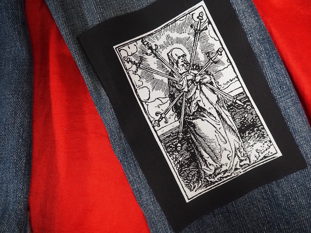 Virgin Mary Patch - Christian Metal, Black Metal Patch, Medieval ...