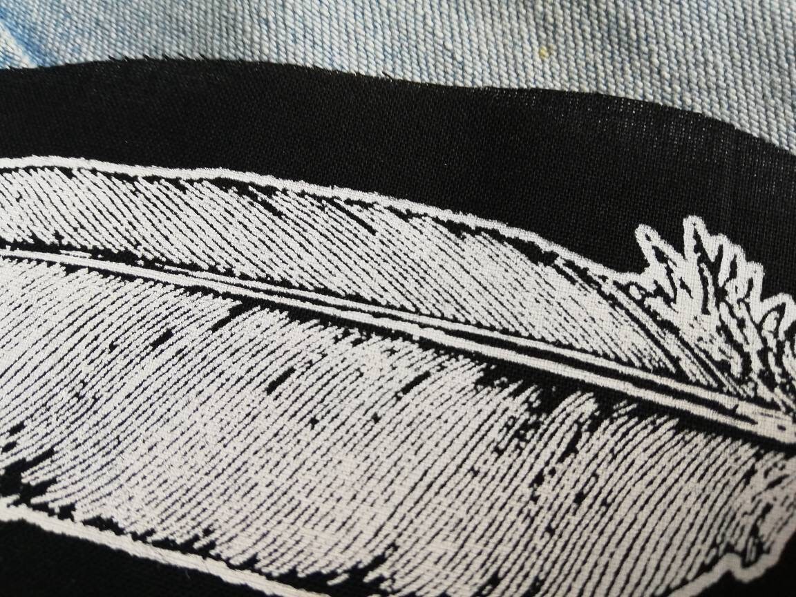 Feather Patch Bird Patch Angel Patch Cute Patch Gothic - Etsy