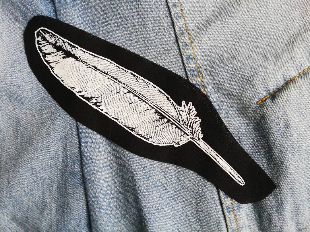 Feather Patch Bird Patch Angel Patch Cute Patch Gothic - Etsy