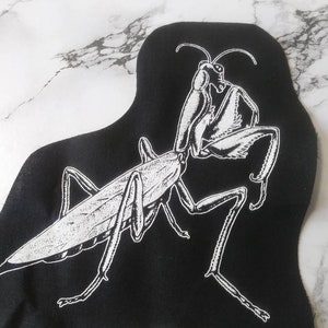 Praying Mantis Patch Insect Patch Nature Patch Crust Punky - Etsy UK