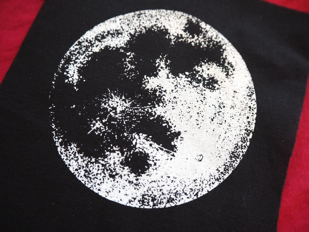 Full Moon Patch - Lunar Patch, Space, Patches for Jackets, Moon, Witch ...
