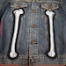 Humerus, Arm Bone, Patch, Upper Arm Bone, Cloth Patch, DIY, Punk Patch ...