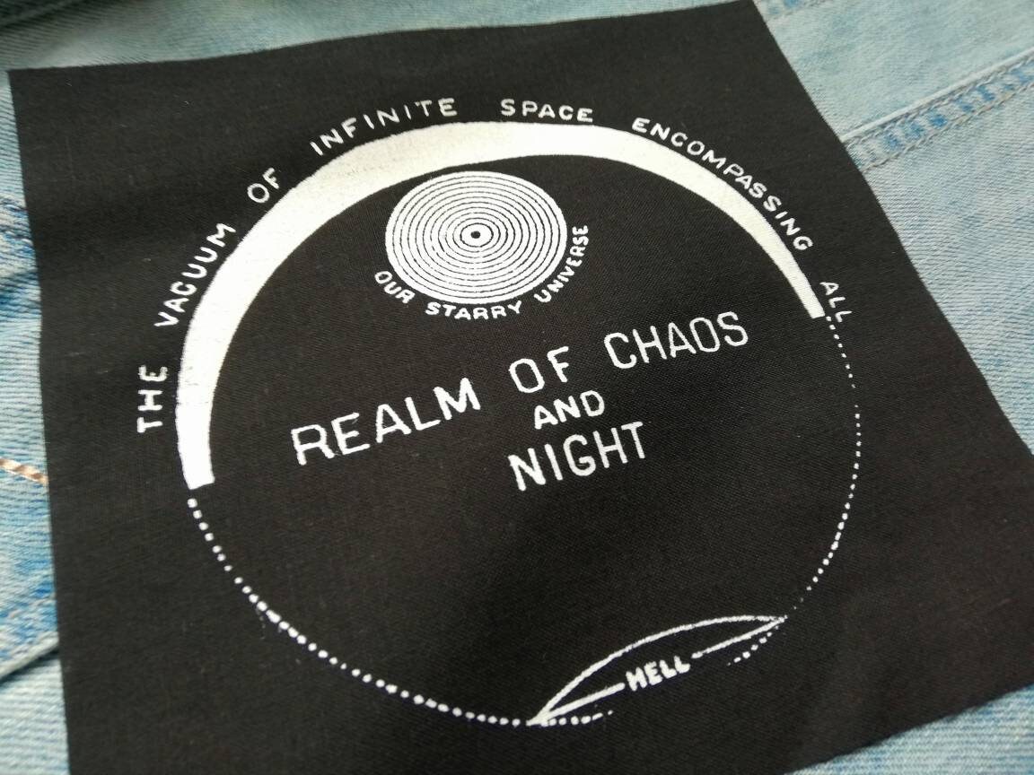 SALE Vision of the Cosmos Occult Symbols Patch Universe - Etsy