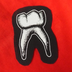 Occult Tooth Patches - Wisdom Teeth, Punk Patch, Goth Patch, Pagan Patches, Witch, Sew on Patch ...