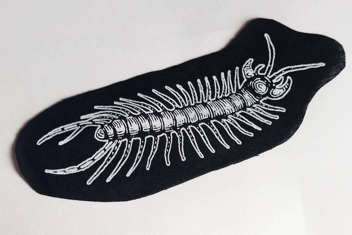 Centipede Patch Insect Patch Nature Patch Crust Horror | Etsy