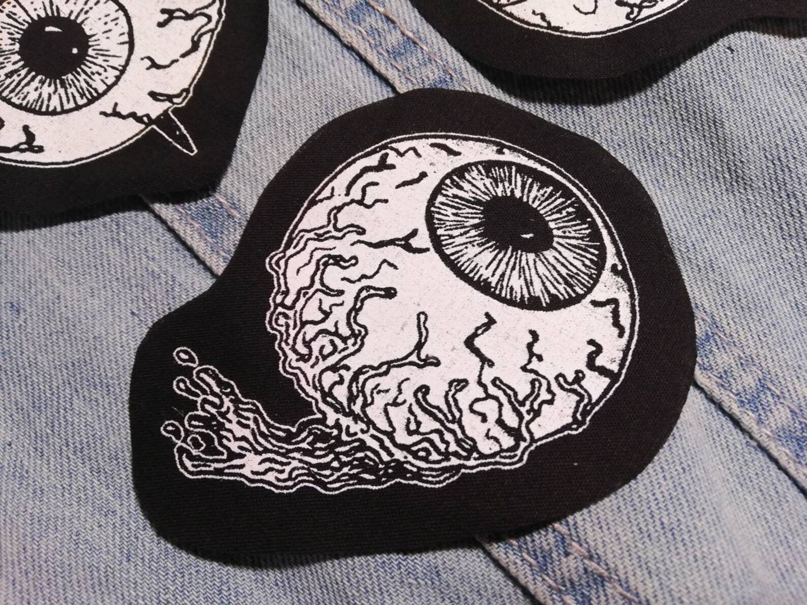 Eyeball Patches Horror Patches Gothic Fashion Witchy Eye - Etsy