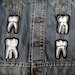 Occult Tooth Patches Wisdom Teeth, Punk Patch, Goth Patch, Pagan ...