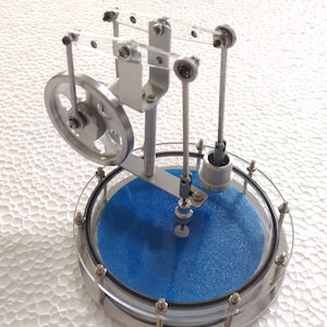 Handmade Stirling Engine Walking Beam Hot Water Education Toy – Desk ...