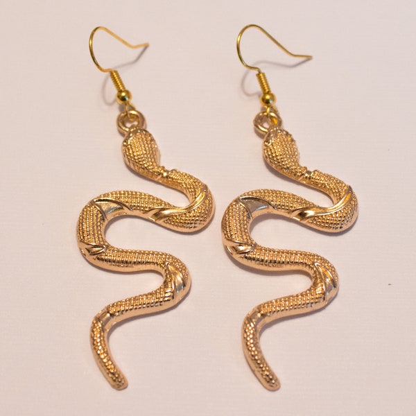 Snake Earrings - Etsy
