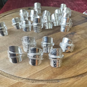 Spoon Ring Sterling Silver, Hand Made All Shapes and Sizes Made for You ...