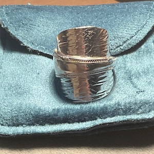 Spoon Ring Sterling Silver, Hand Made All Shapes and Sizes Made for You ...