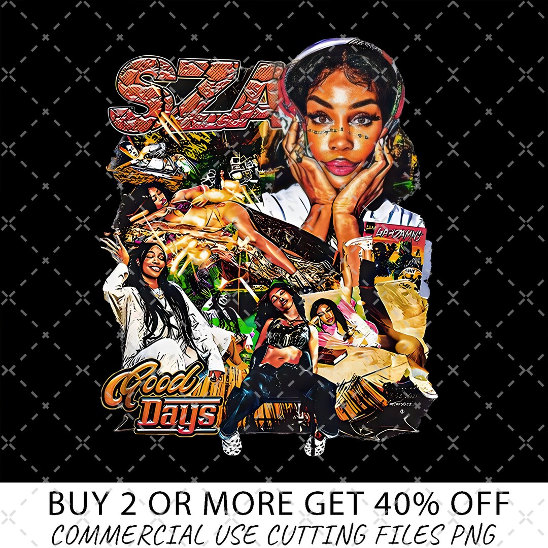 Vintage SZA Good Days Png, SZA 90s Png, SOS Tour Png, Kill Bill Tee Sza ...