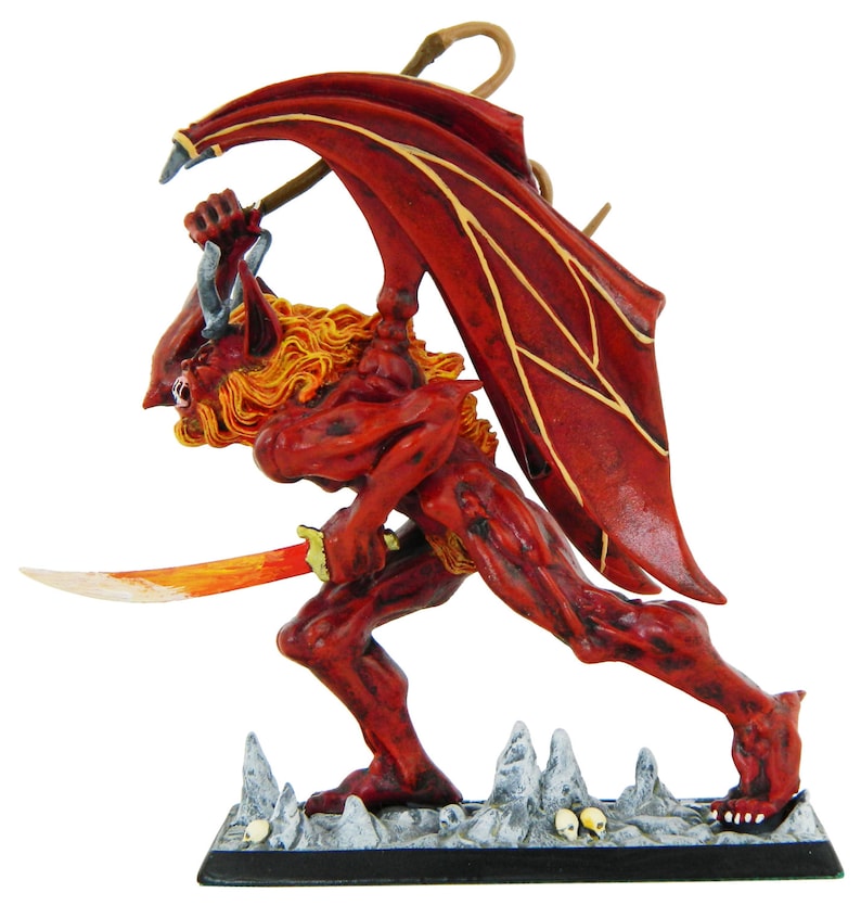 Large Balrog of Moria Lord of the Rings Painted Miniature Mithril ...