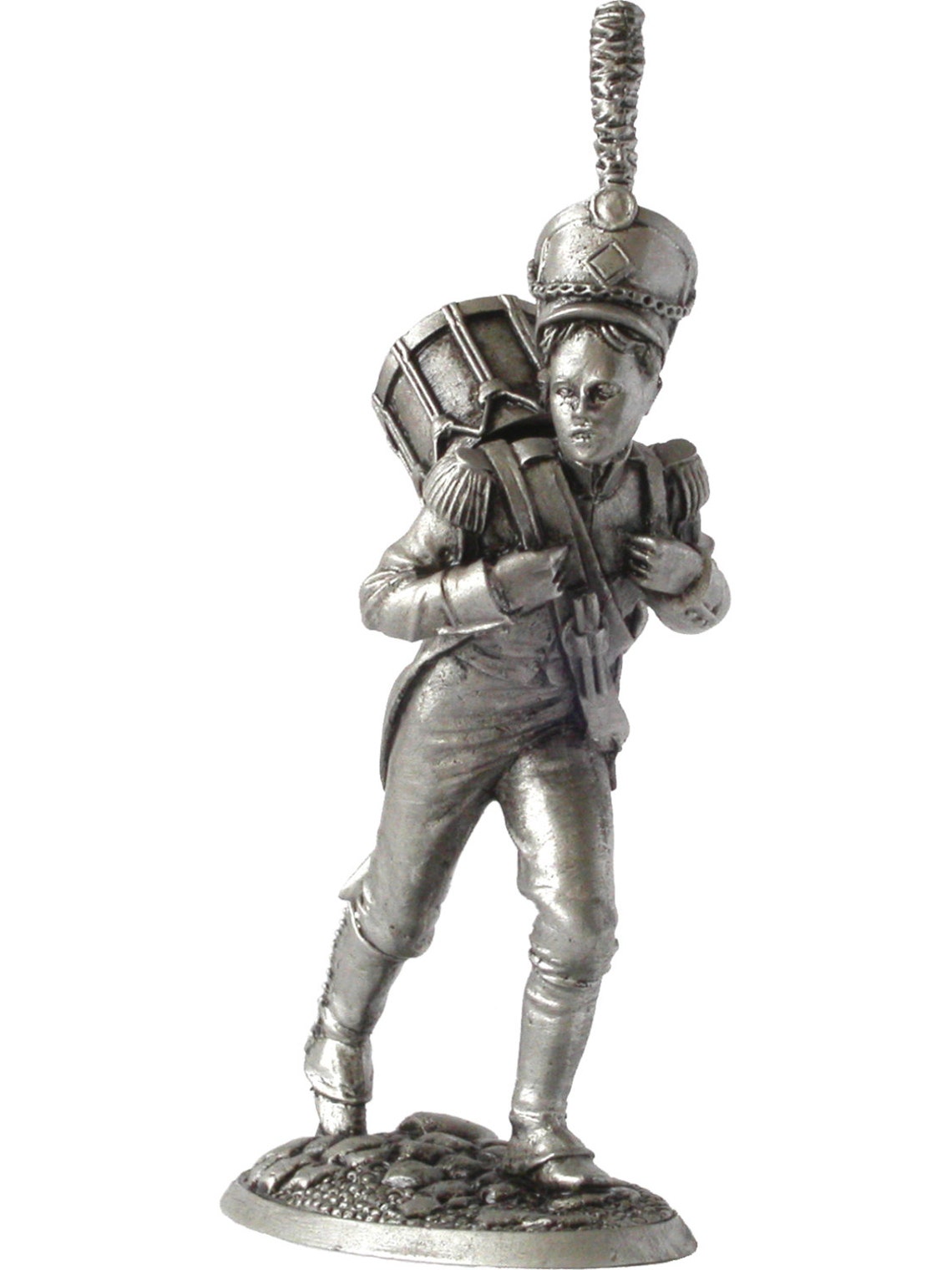 90mm scale Antiqued Napoleonic Drummer Boy Metal Miniature | Etsy