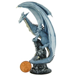 Large Cold Drake Dragon Lord of the Rings Painted Figures Mithril ...