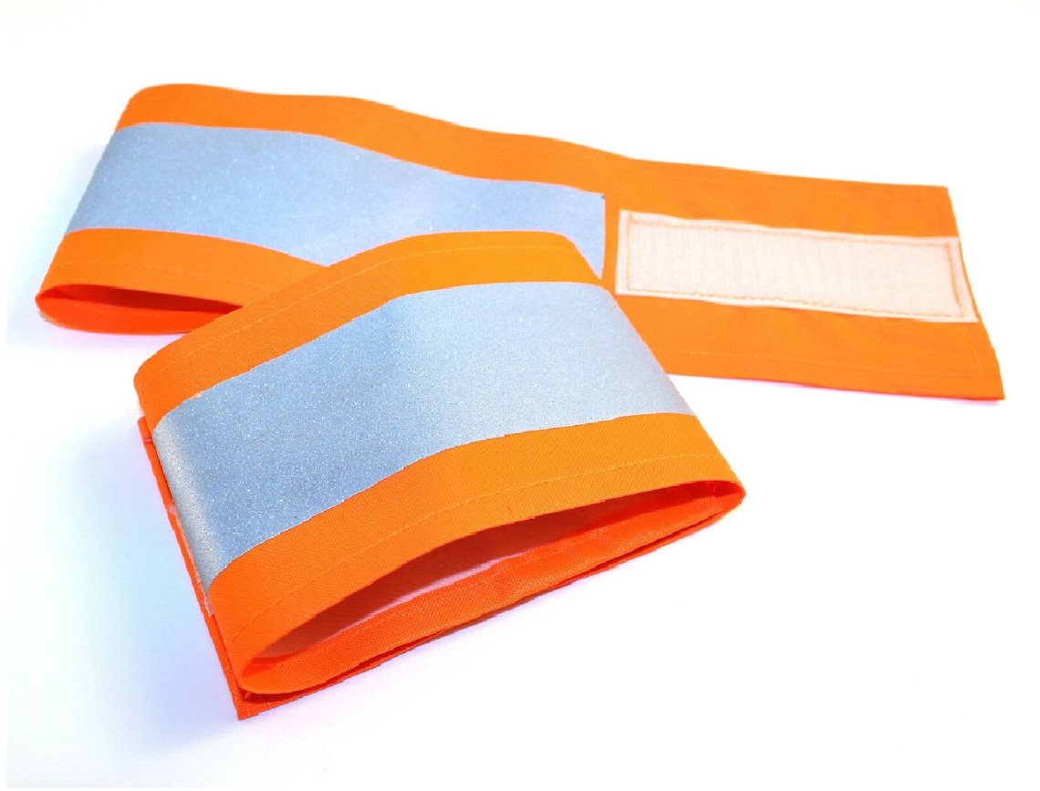 Personalized Hi Visibility Viz Reflective Printed Arm Bands - Etsy