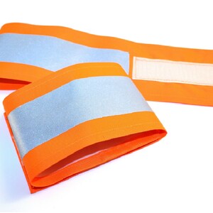 Personalized Hi Visibility Viz Reflective Printed Arm Bands Armbands 2 ...