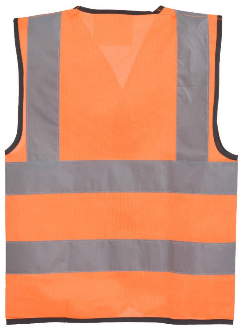 Personalized Child Hi Visibility Reflective Vest 3 Colors 3 Sizes ...