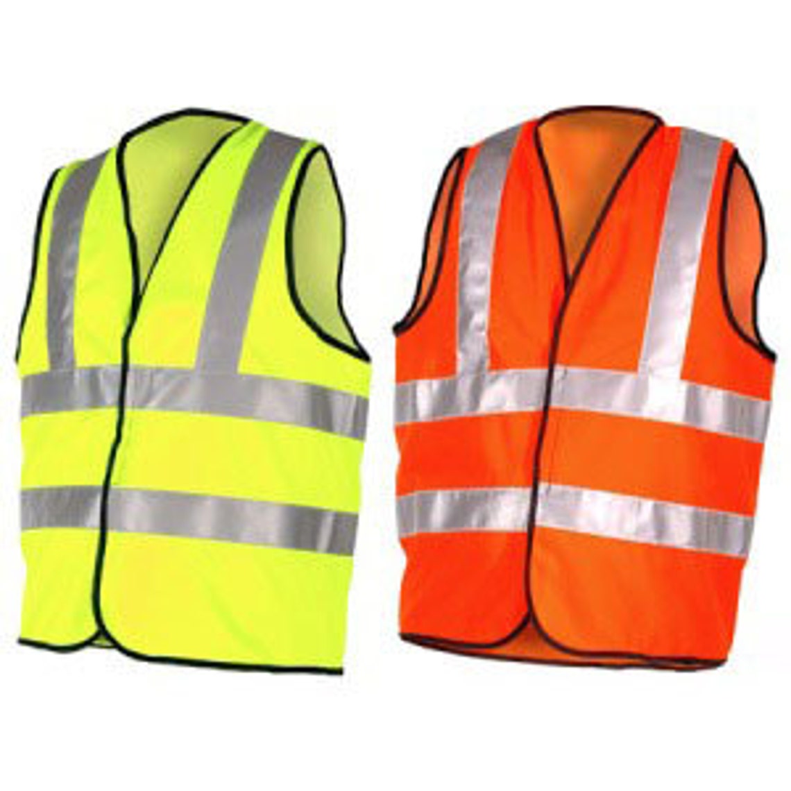 Hi Viz Safety Reflective Hi Visibility Vest 6 Sizes Safety - Etsy