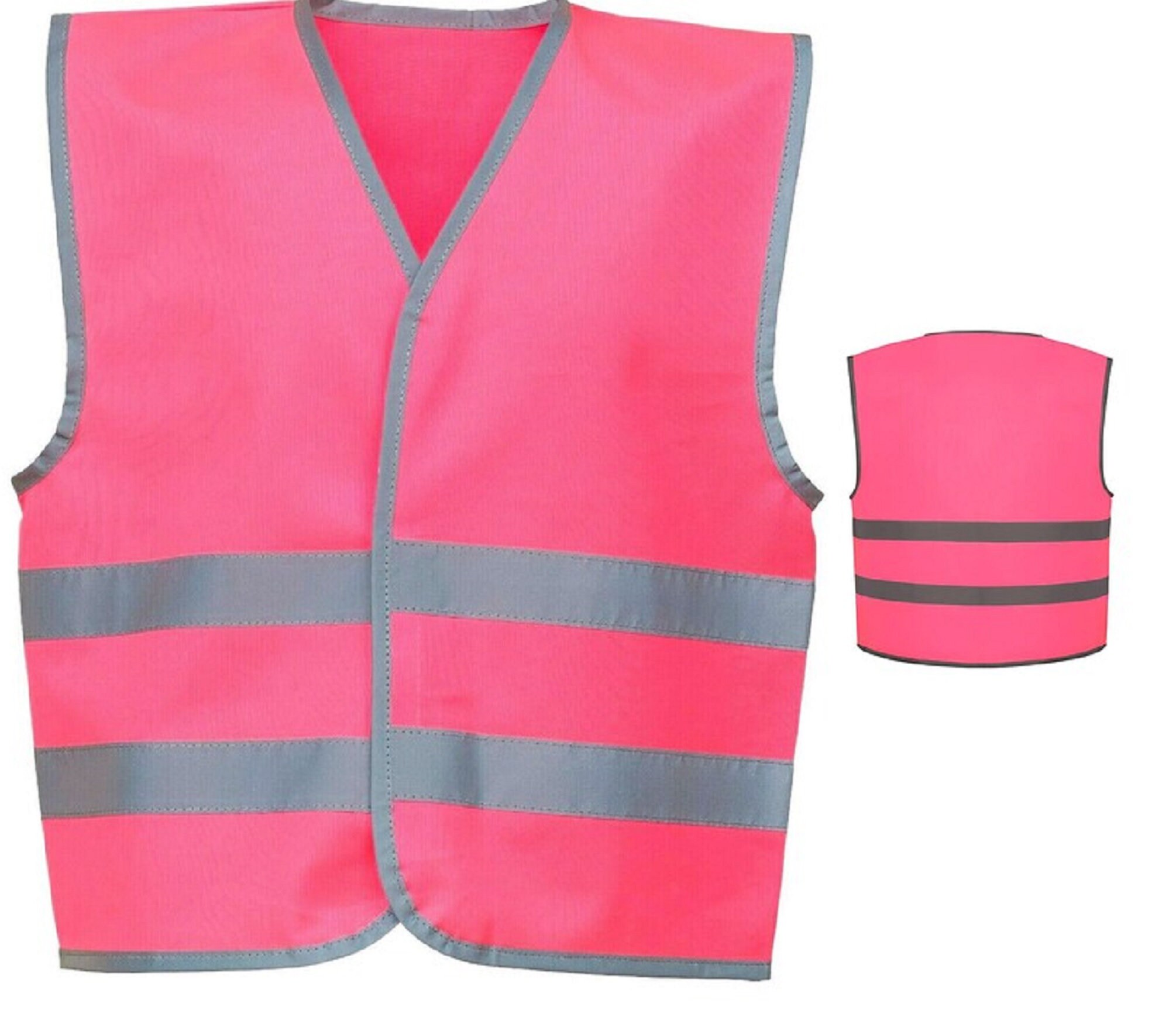 Personalized Child Safety Vest: Reflective Strips, Custom Text (4-12 ...