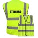 Printed Hi Viz Reflective Safety Vest: STEWARD Work Wear - Etsy
