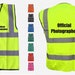 Personalised Yoko Hi Visibility Reflective Backpack Rucksack 2 Colours ...