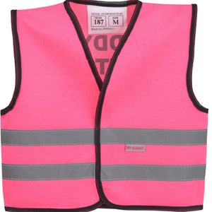 Baby Personalised Reflective Hi Visibility Vests in Yellow or Pink 3 ...