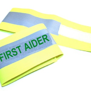 Personalized Hi Visibility Viz Reflective Printed Arm Bands Armbands 2 ...