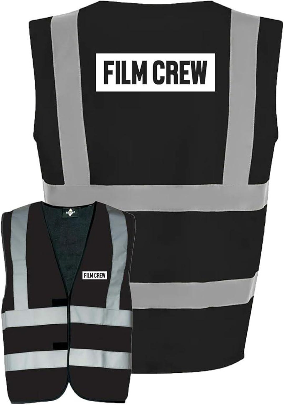 Film Crew Hi Vis Vest: Reflective Safety Workwear - Etsy