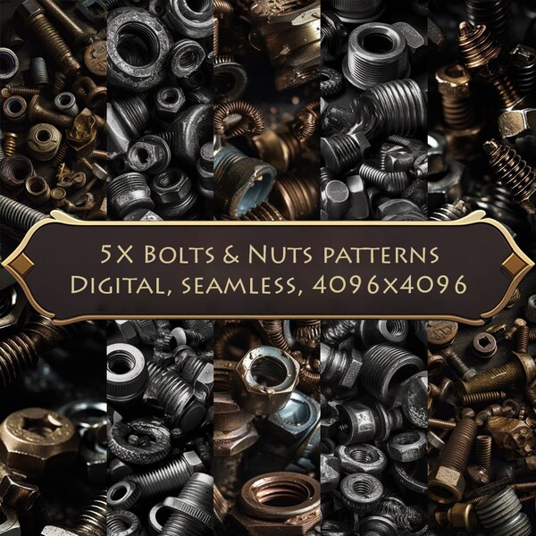Nuts and Bolts - Etsy