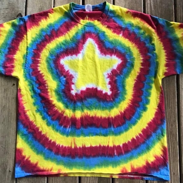 Star Tie Dye - Etsy
